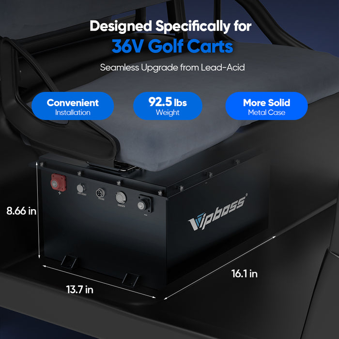 36V 150Ah Lithium Golf Cart Battery | LiFePO4 Conversion Kit